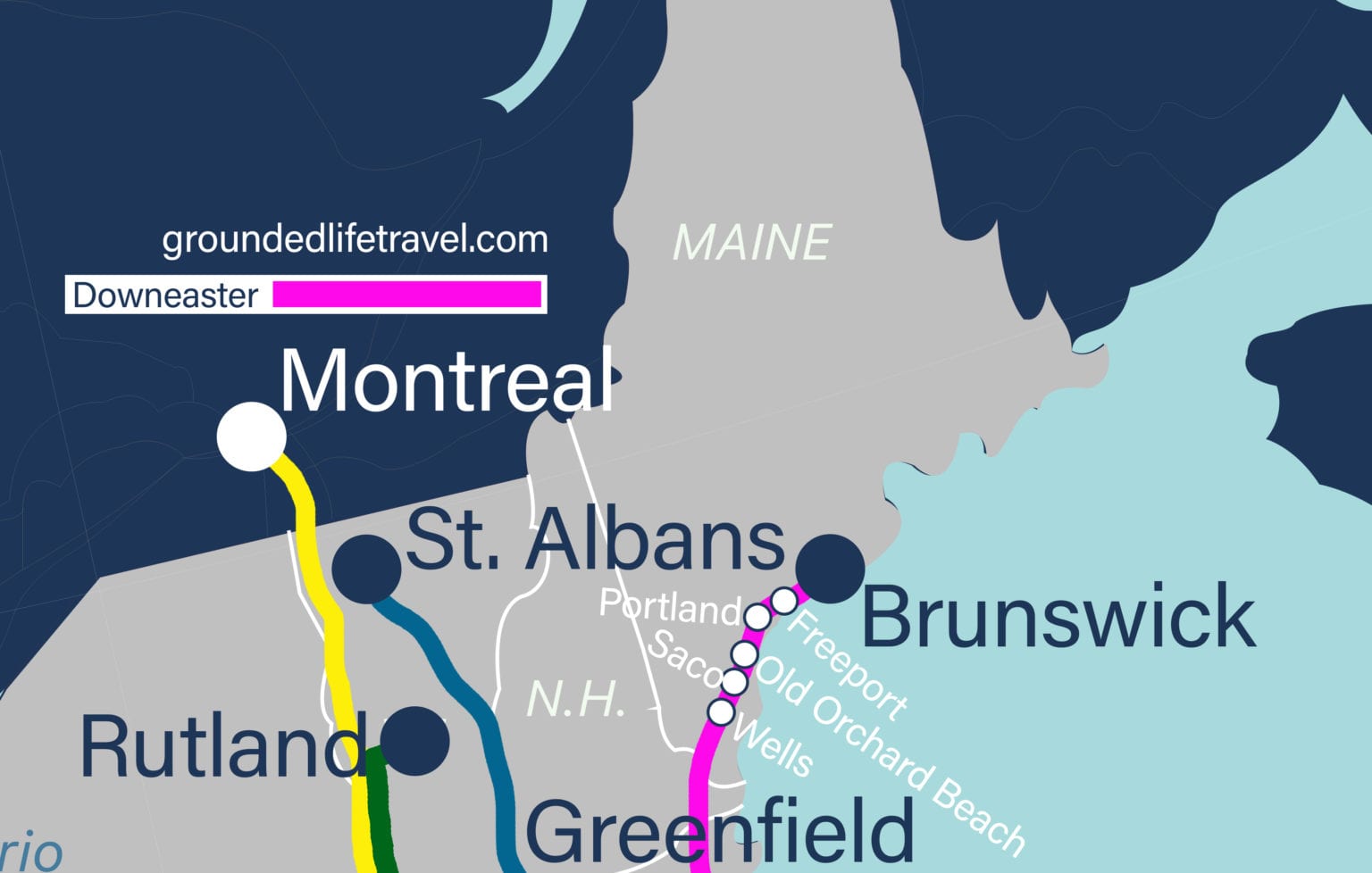 Amtrak Stations In Maine | Grounded Life Travel