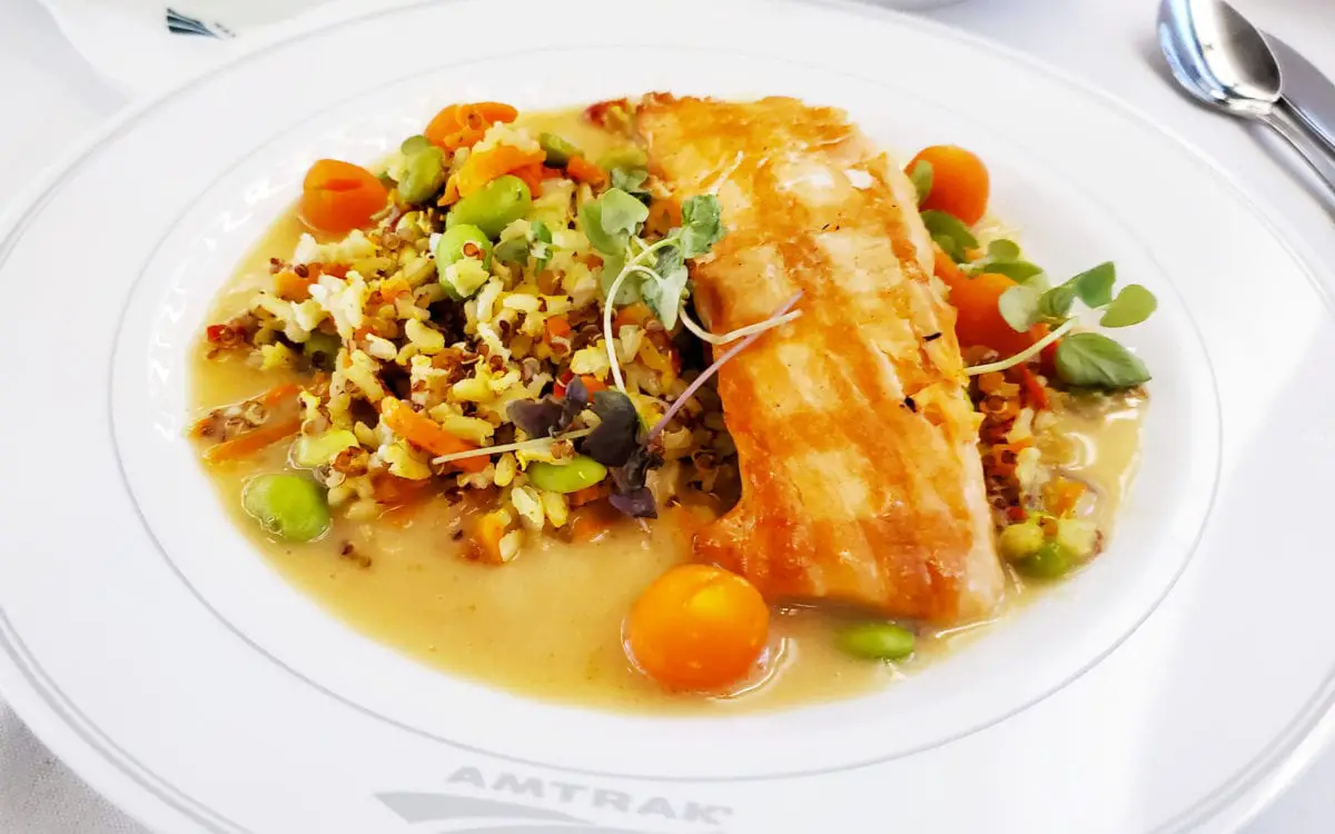 Amtrak Traditional Dining Menu and Guide | Grounded Life Travel