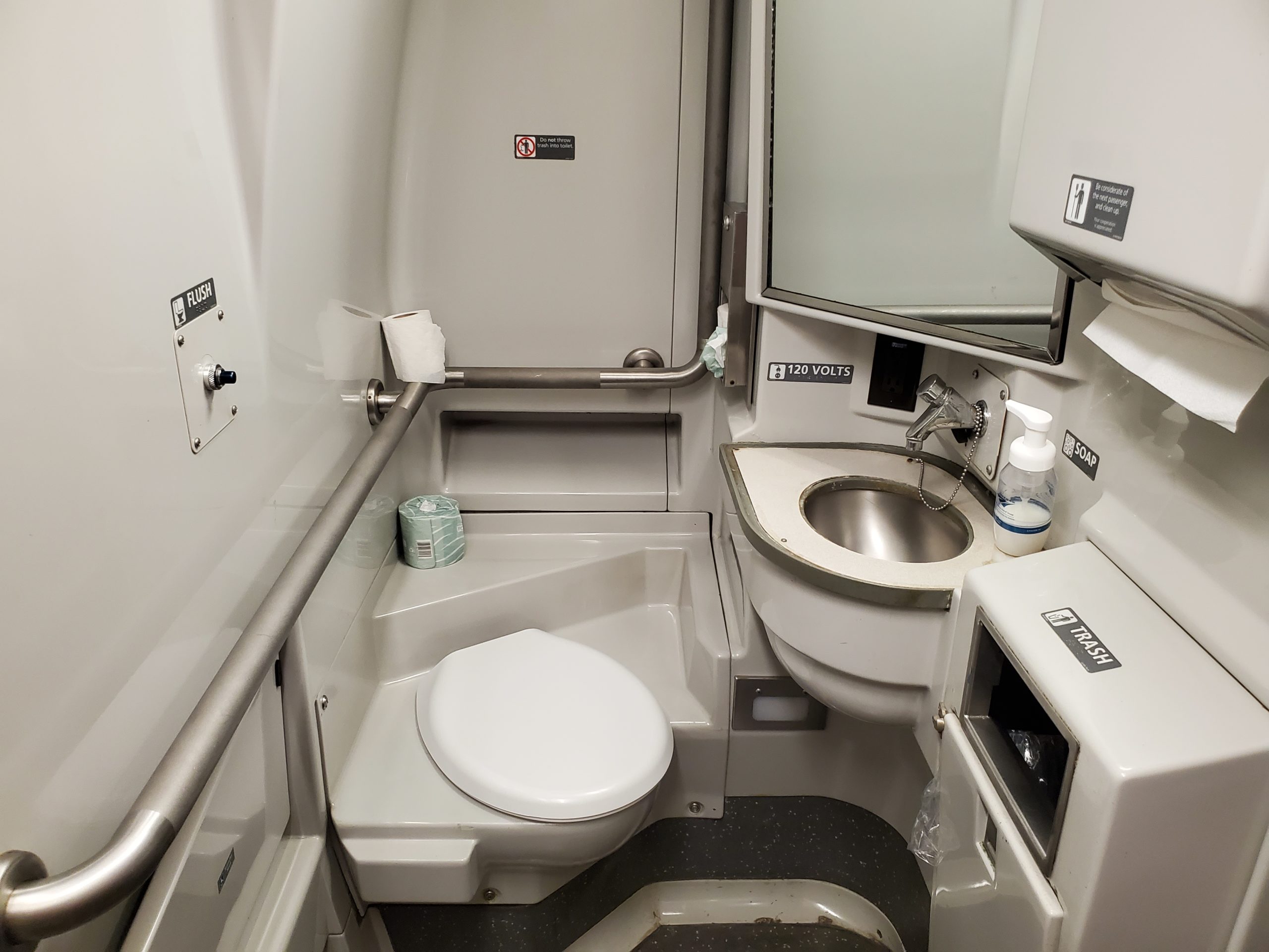 Complete Guide To Amtrak Bathrooms | Grounded Life Travel