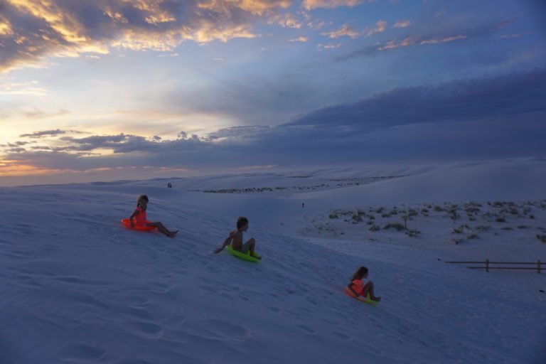 Guide To Sledding At White Sands National Park | Grounded Life Travel