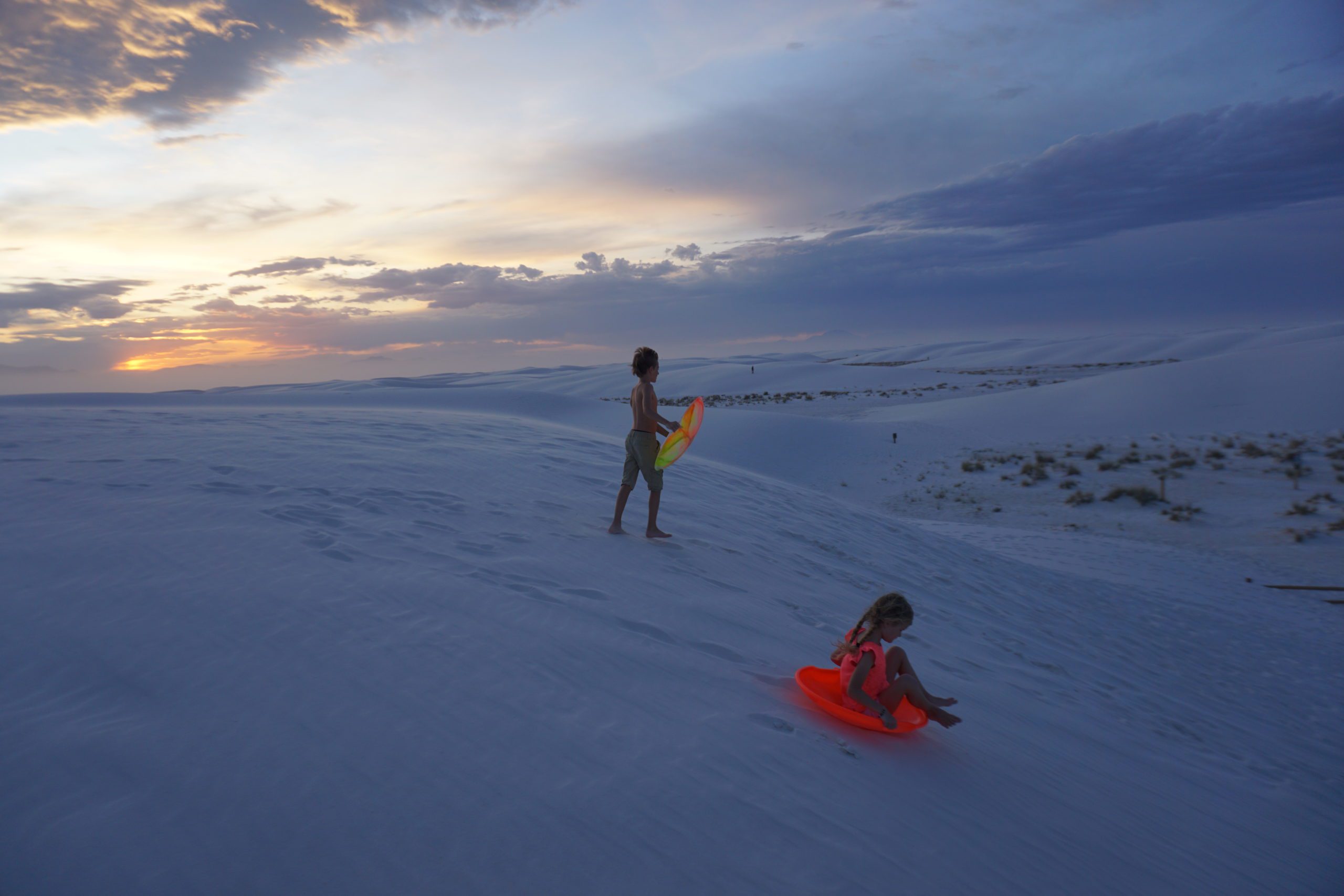 Guide To Sledding At White Sands National Park | Grounded Life Travel