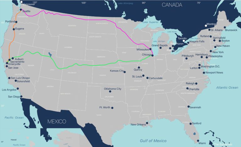 Amtrak Vacation Itinerary: 12 Day United States Grand Loop Tour ...